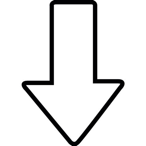 Down Arrow Symbol