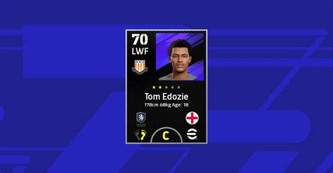 Tom Edozie Efootball Stats