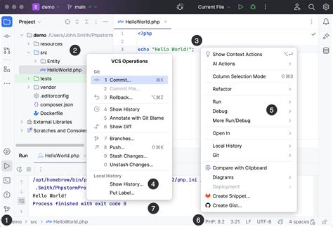 新規プロジェクトを作成する Phpstorm ドキュメント