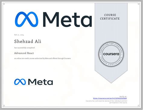 Shehzad Ali On Linkedin React Frontenddevelopment Meta Advancedreact Continuouslearning
