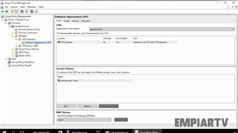 How To Deploy Software Using Group Policy In Windows Server 2016 Youtube