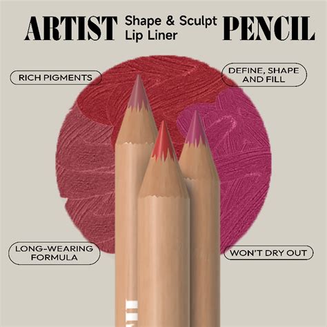 Face Secret 6pcssetwaterproof Liners Makeup Lipliner Matte Velvet