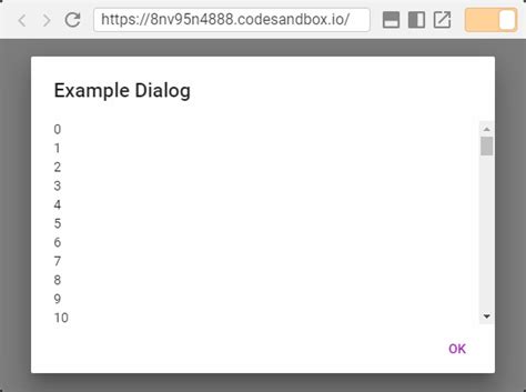 Dialog Tall Dialogs Are No Longer Scrollable Issue Mui Material Ui GitHub