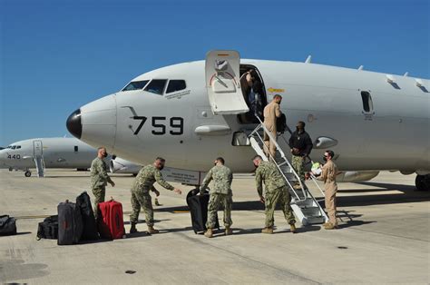 Patrol Squadron 16 “war Eagles” Return From Deployment United States