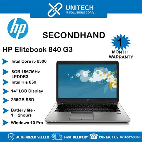 HP ELITEBOOK G Notebook PC Computers Tech Laptops Notebooks On Carousell