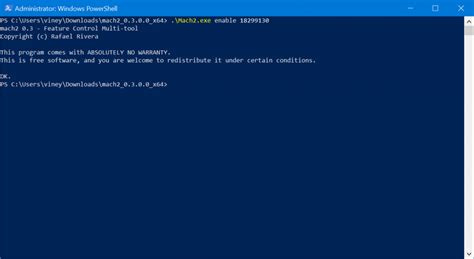 how to enable and disable header in windows 10 settings app