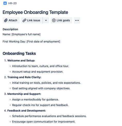 Jira Employee Onboarding Template Appliger