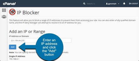 Cpanel Ip Blocker Tool
