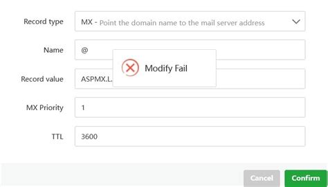Dns Manager Error To Add Mx Record Aapanel Free Hosting Control Panel One Click Lamp Lemp