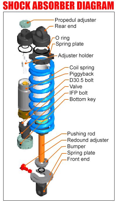Shock Absorber Diagram Car Anatomy