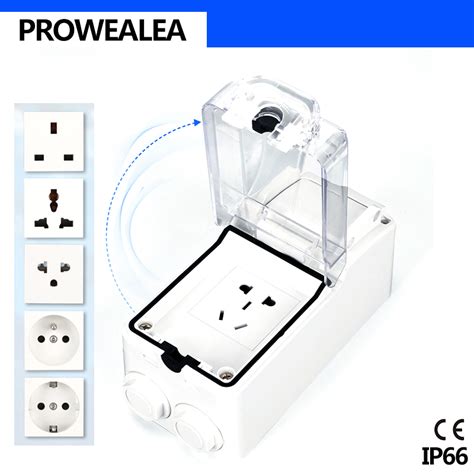 Weatherproof Socket Ip66 Waterproof Switch Socket Grandado