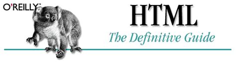 Html The Definitive Guide