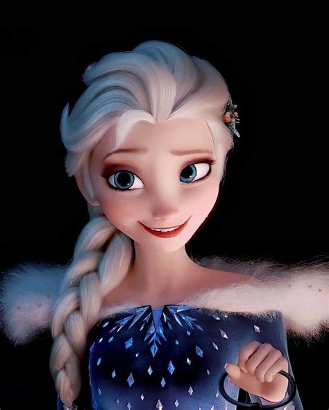 Elsa Smiling