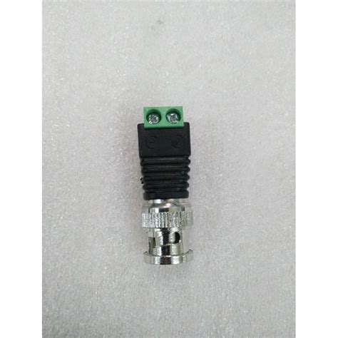 Jual Jack Dc Kamera Connector Bnc Konektor Jack Bnc Male To Terminal Shopee Indonesia