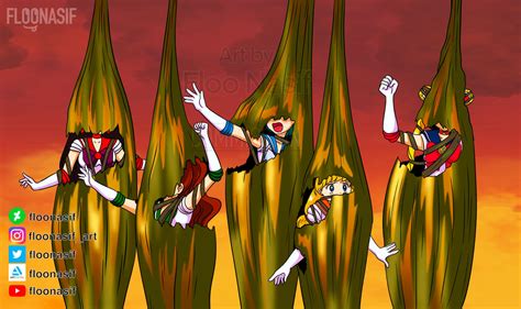 Sailor Scouts Atrapadas By Floonasif On Deviantart