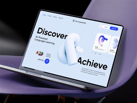 Ai Powered Edtech Platform Ui By Linur For Eloqwnt On Dribbble