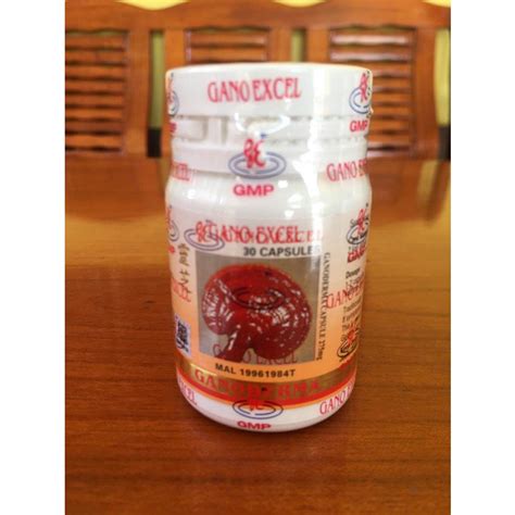 Gano Excel Ganoderma 30 Capsules Shopee Malaysia