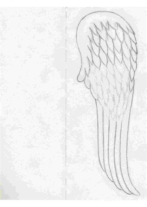 Крылья ангела рисунок карандашом для срисовки 57 фото
