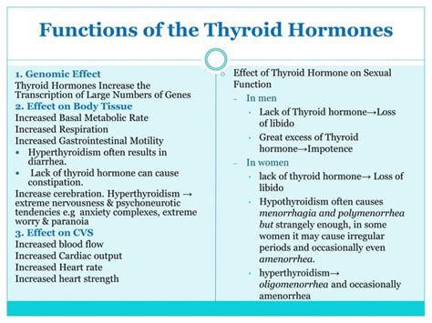 Thyroid Hormone The Guyton And Hall Physiology Pptx