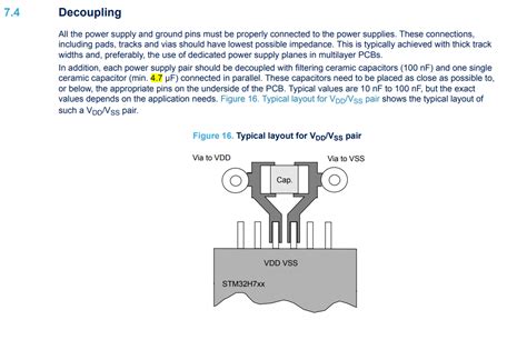 Solved Bypass Capacitors On Nucleo H723 Stmicroelectronics Community