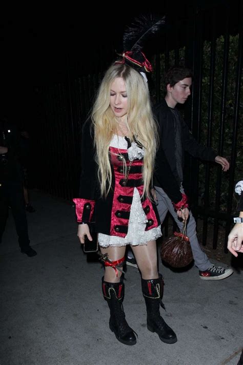 Avril Lavigne Halloween Party In West Hollywood Gotceleb