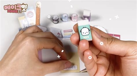 산리오 학용품 미니어쳐 만들기 L 메이크잇makeit L 무료도안 ️ 네이버 블로그