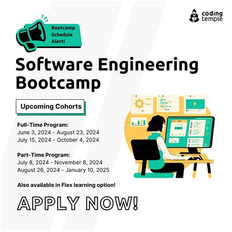 The Upcoming Cohort Schedule For Our Software Engineering Bootcamp Is Here Coding Temple