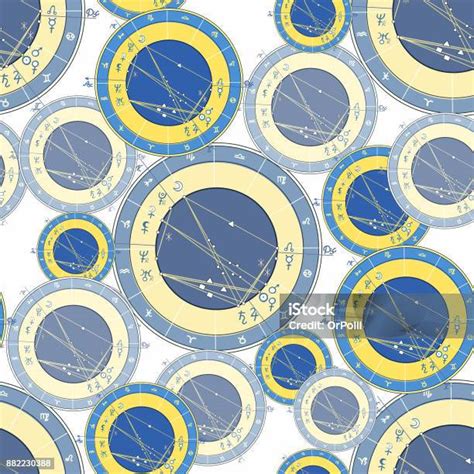 원활한 패턴 산 후 점성술 차트 조디악 표지판입니다 벡터 일러스트 레이 션 0명에 대한 스톡 벡터 아트 및 기타 이미지 0명 벡터 별 Istock