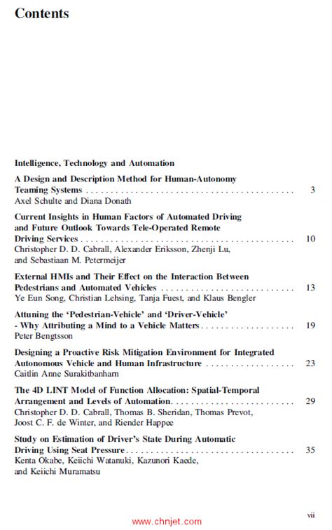 《intelligent Human Systems Integration：proceedings Of The 1st Internation 图书资料下载 Chnjet喷气俱乐部