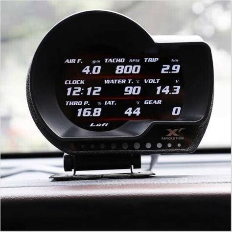 Lufi Xf2 Obd2 Boost Gaugemulti Gaugecode Scannershift Indicator Ebay