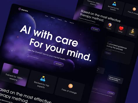Ai Landing Page Design Behance