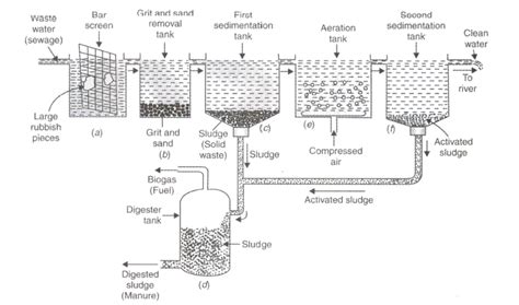 Diagram Of A Sewage Treatment Plant Strinter