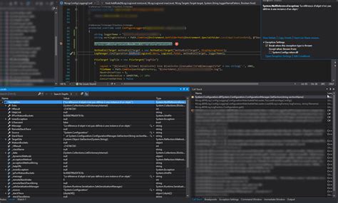 Nullreferenceexception On New Loggingconfiguration · Issue 4464 · Nlognlog · Github
