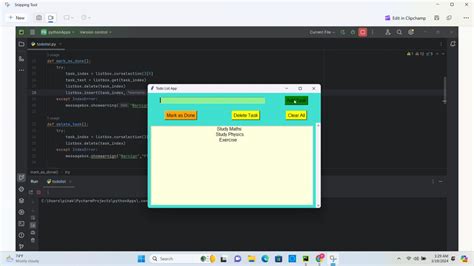 Todo App With Tkinter Module Pinaki Bera Posted On The Topic Linkedin