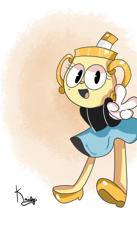 Ms Chalice From Cuphead By Kailyart On Deviantart
