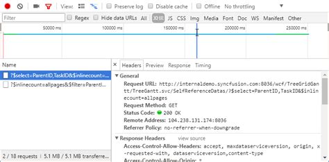 Data Binding Treegrid Asp Net Core Syncfusion