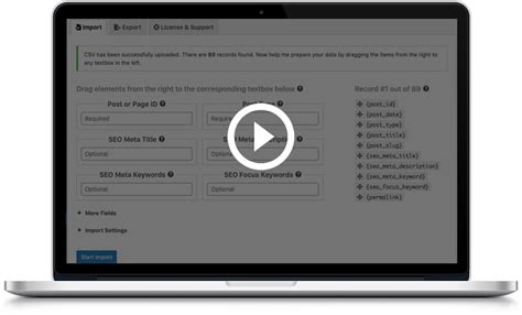 Smart Seo Data Csv Import And Export For Wordpress