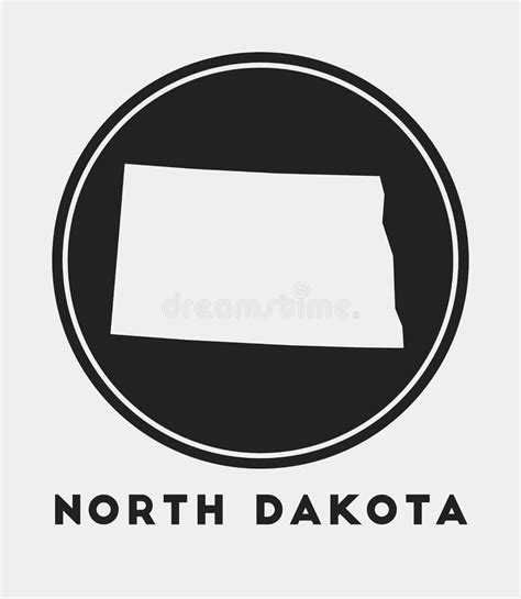 North Dakota Icon Stock Vector Illustration Of Outline 212153850
