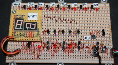 Transistor Logic Calendar Mki Transistor Logic Clock