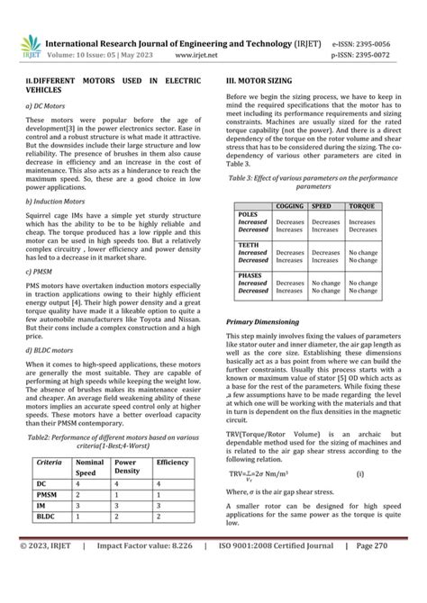 Electromagnetic Design Of A 7kw Permanent Magnet Synchronous Motor For A Two Wheeler Pdf