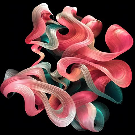 Abstract Swirls Wallpaper Abstract Wavy Liquid Background Abstract Geometric Dynamic Shapes Of