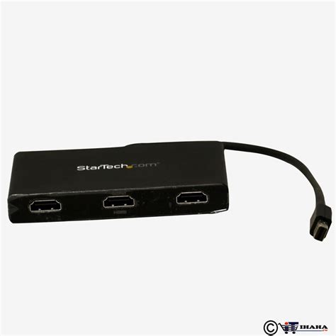 3 Port Multi Monitor Adapter Mini Displayport To Hdmi Mst Hub Ihaha