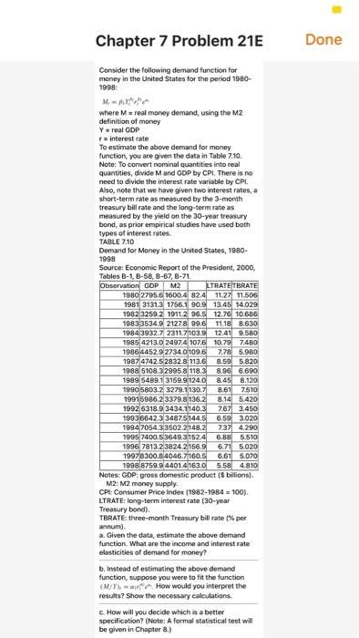 Solved In This Queation For Regression Equation We Just