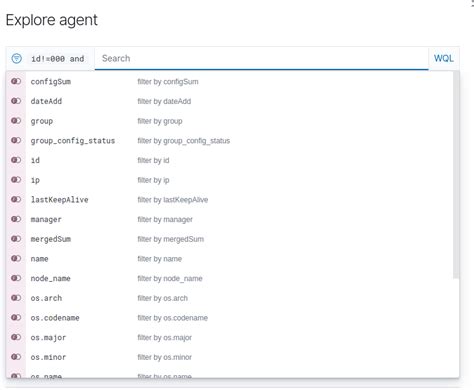 Feed The Suggestion Field For The New Search Bar · Issue 5370 · Wazuhwazuh Dashboard Plugins