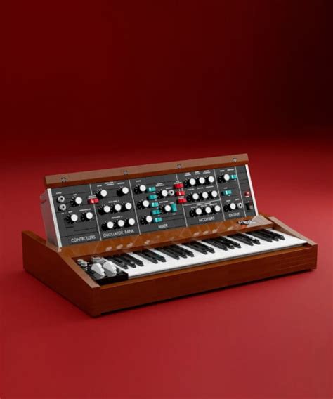 Lego Minimoog Analog Synthesizer Remakes The 1970 Instrument