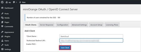 Nextcloud Oauth Sso With Wordpress As Oauth Server Nextcloud Sso