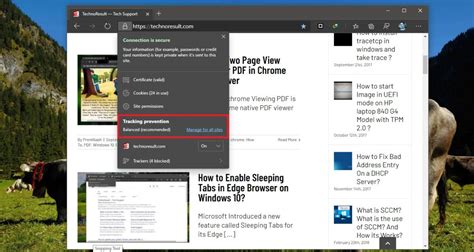 How To Enable Tracking Protection In Microsoft Edge Technoresult