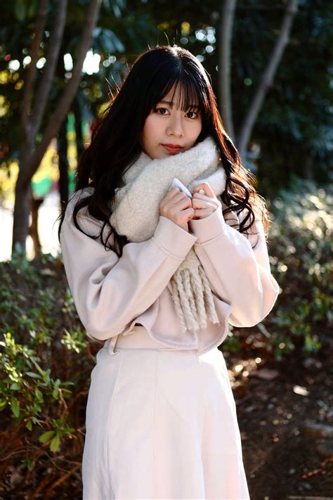 KAKU on Twitter 気まぐれ画像投稿 三葉ゆあ MitsubaYua イチオシ撮影会モデル マフラー女子 ポートレート