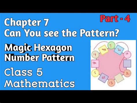Mathmagic Class 5 Chapter 7 Can You See The Pattern Part 4