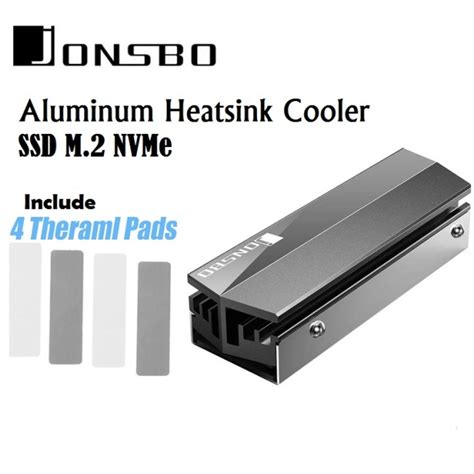 Jual Jonsbo HeatSink Cooler SSD M 2 2280 NVMe PCIe Aluminium Heat Sink